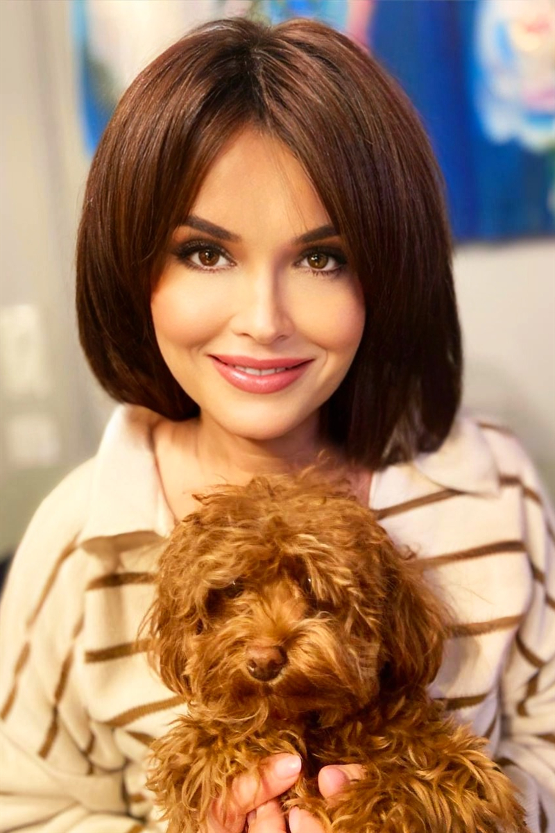 Charming Larisa (55 y.o.) from Kiev with Dark Brown hair - ID 729981 | LadaDate