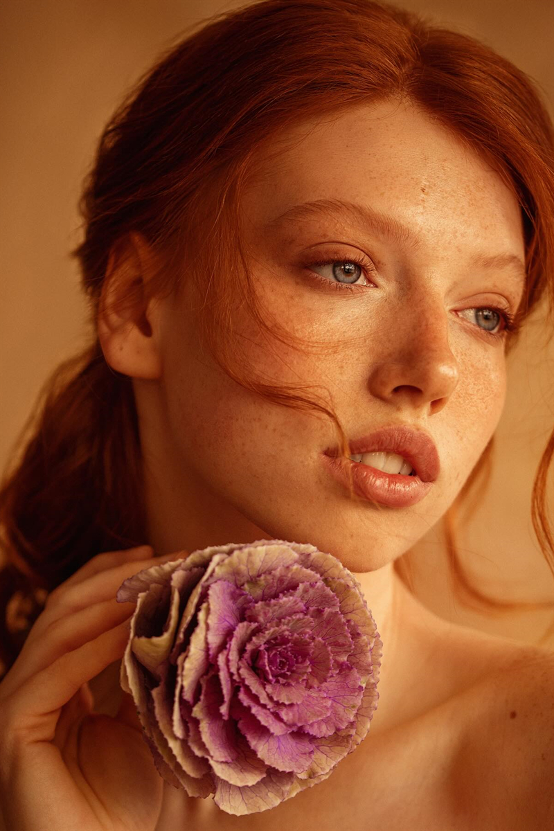 German pretty woman Yevheniia from Berlin with Auburn hair 23yo - ID ...