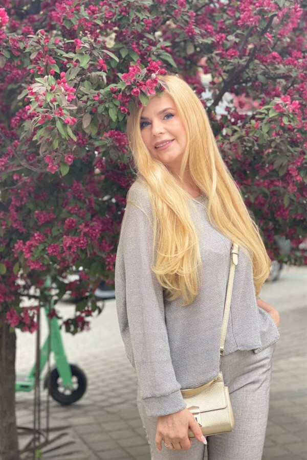 Beautiful Irina (55 y.o.) from Lviv with Blonde hair - ID 989195 | LadaDate