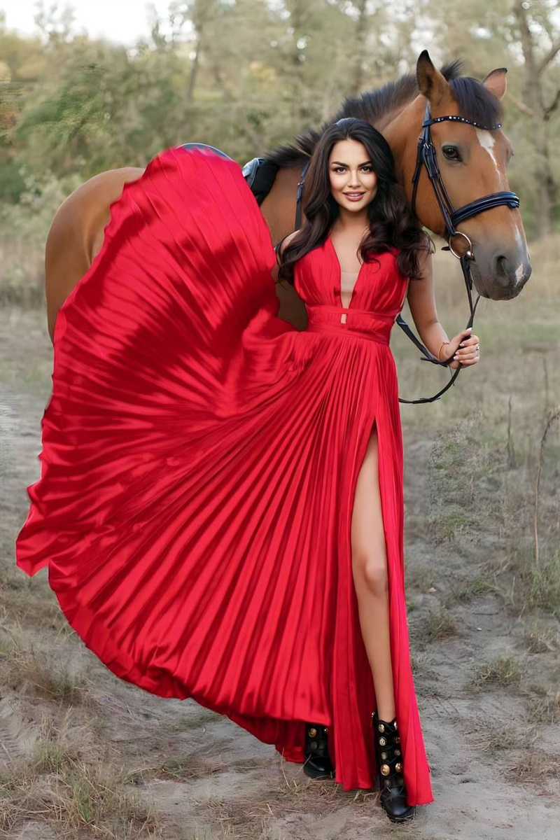 Charming Alina (31 y.o.) from Kiev with Dark Brown hair - ID 498894 ...