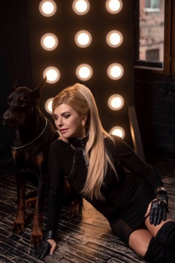Beautiful Irina (55 y.o.) from Lviv with Blonde hair - ID 989195 | LadaDate